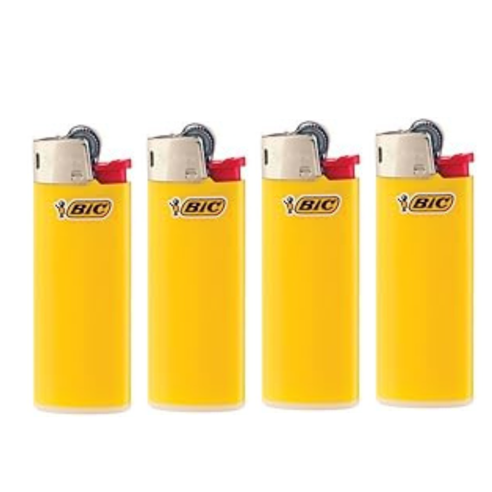BIC Mini Lighters Pocket Size Classic 4 Ct each Color Set Safe & Child ...