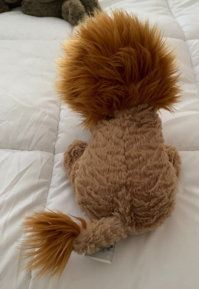 Jellycat London Medium Fuddlewuddle Lion 9" Stuffed Plush Animal retired VGC | eBay