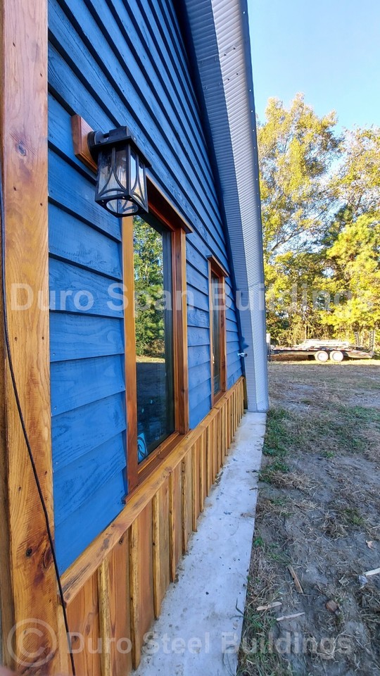 DuroSPAN Steel 40x30x18 Metal Barndominium Style Home Buildings Open ...