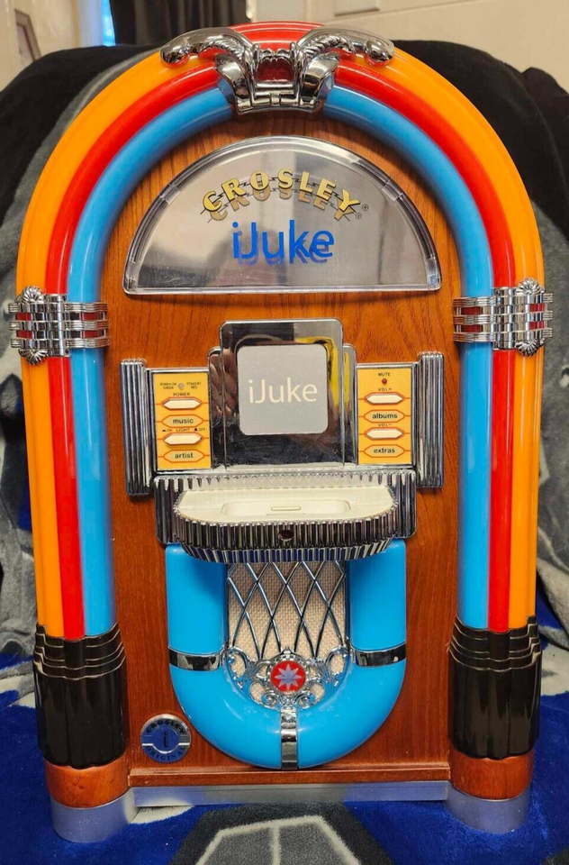 Crosley iJUKE Jukebox Apple iPod CR1701A With Remote | eBay