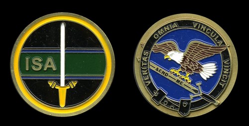US Army Intelligence Support Activity (USAISA) Challenge Coin - TF ...