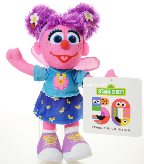Sesame Street Abby Cadabby 10" Plush Doll 50 Years 50th Anniversary Toy ...
