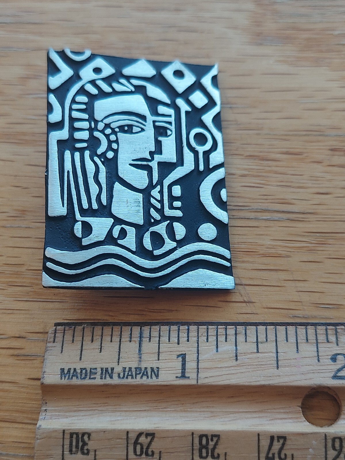 ALICE SEELY Signed 2000 Urban Tribal Ethnic Pewter Pin Brooch | eBay