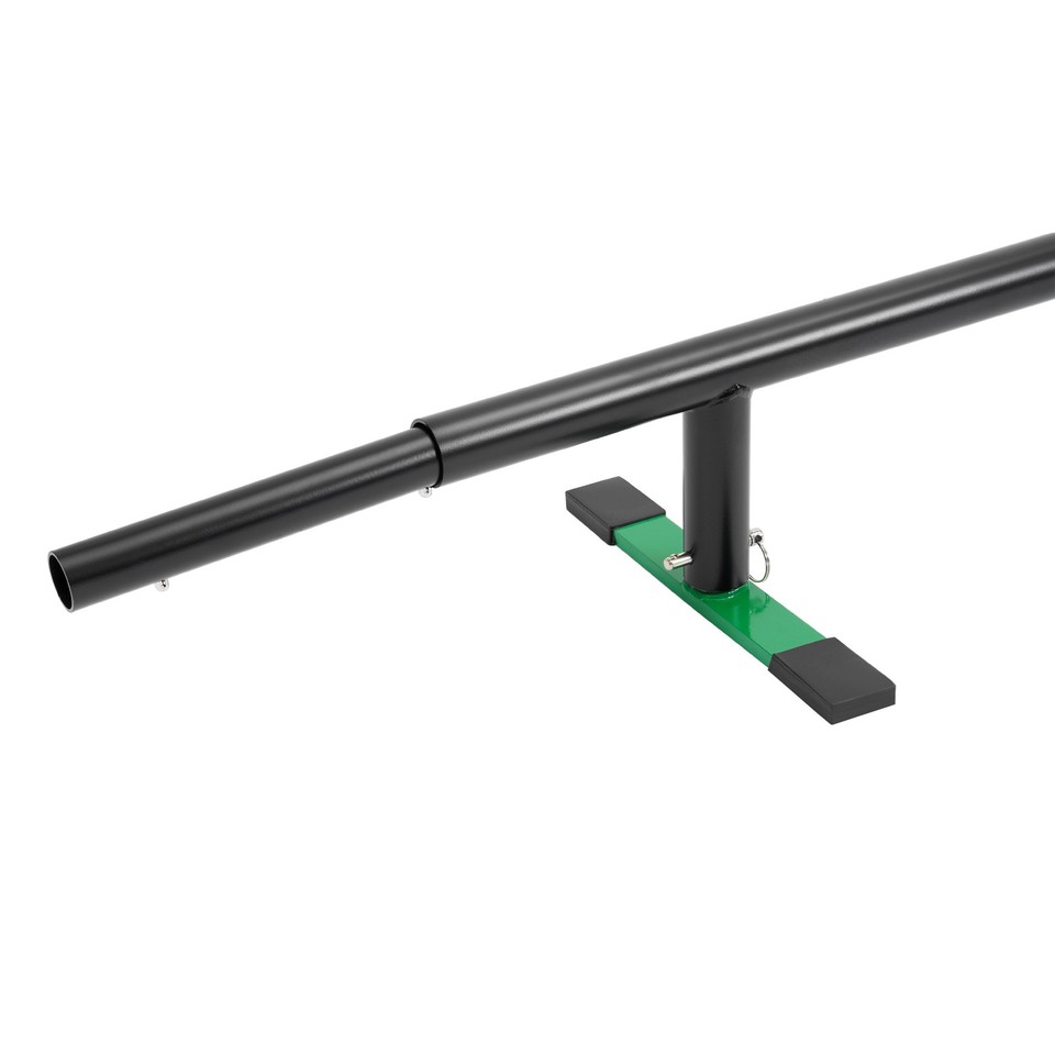 Adjustable Height 99" Round Grind Rail Skate Rail Skateboard Ramp for ...