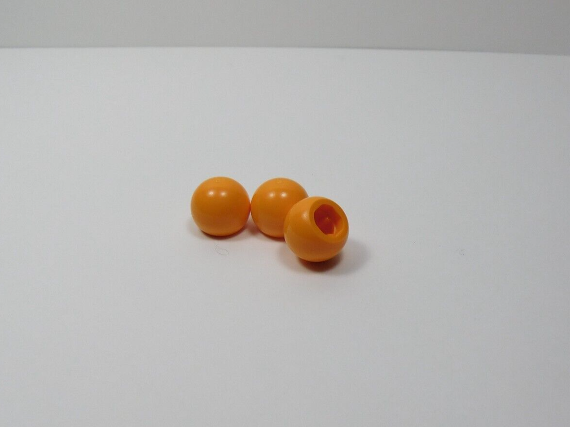 LEGO Lot of 3 Orange Technic Ball Joints G5 | eBay