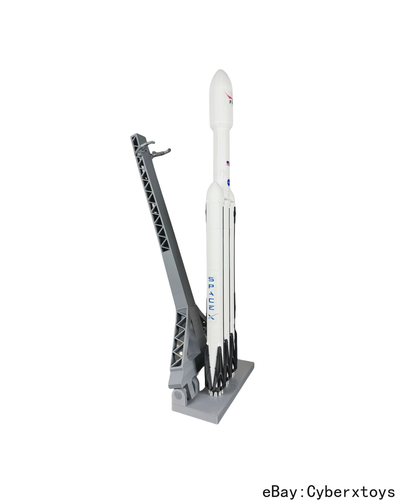 1:144 NASA SpaceX Falcon Heavy F9 Strong back Rocket Model Set Foldable ...