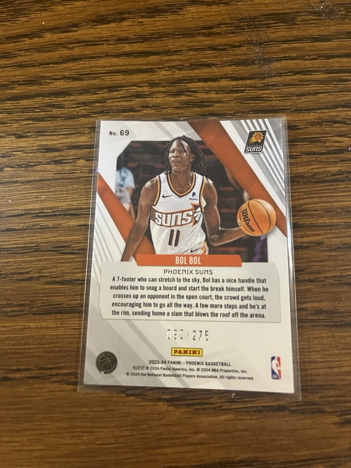 2023-24 Panini Phoenix - Maroon Ice Phoenix #69 Bol Bol /275 | eBay