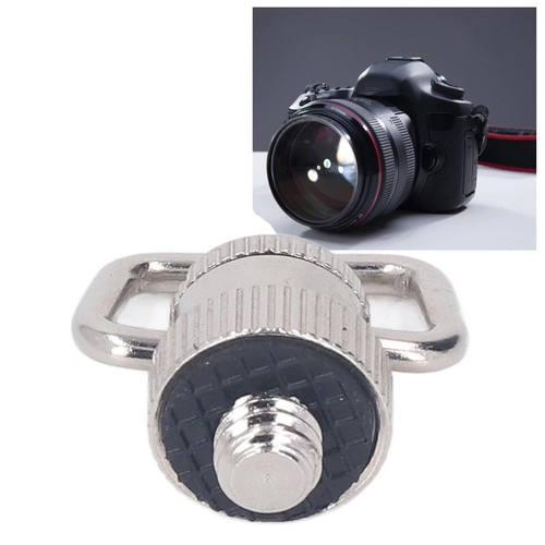 D Ring Camera Screw Mount Quick Release Nickle Plated Iron 1/4 Strap ...