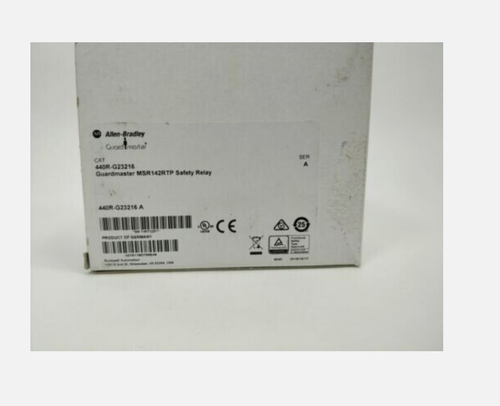 New Factory Sealed AB 440R-G23216 SER A Guardmaster Safety Relay ...