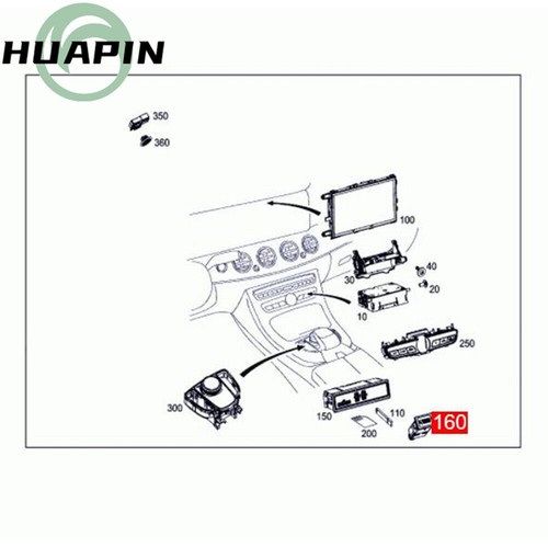 A2138203200 Multimedia Conn. Unit USB Port for Benz E-CLASS W213 C238 ...