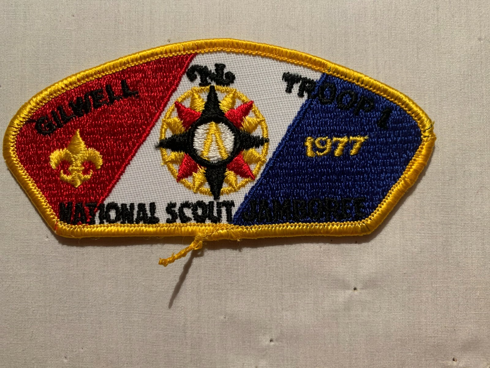 1977 National Jamboree Wood Badge Gilwell Troop 1 BSA JSP Patch | eBay