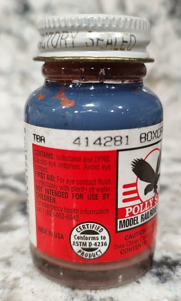 FLOQUIL POLLY SCALE RAILROAD COLORS MODEL PAINT 1oz 1 oz - BOXCAR RED ...