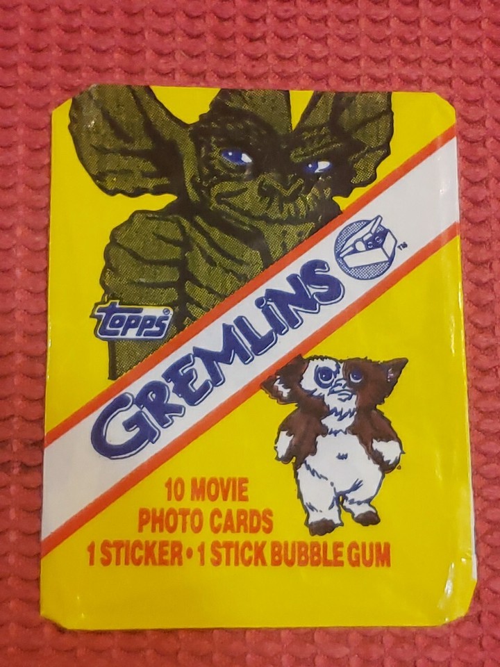 1984 TOPPS GREMLINS WAX PACK WRAPPERS Lot Of 4 | eBay