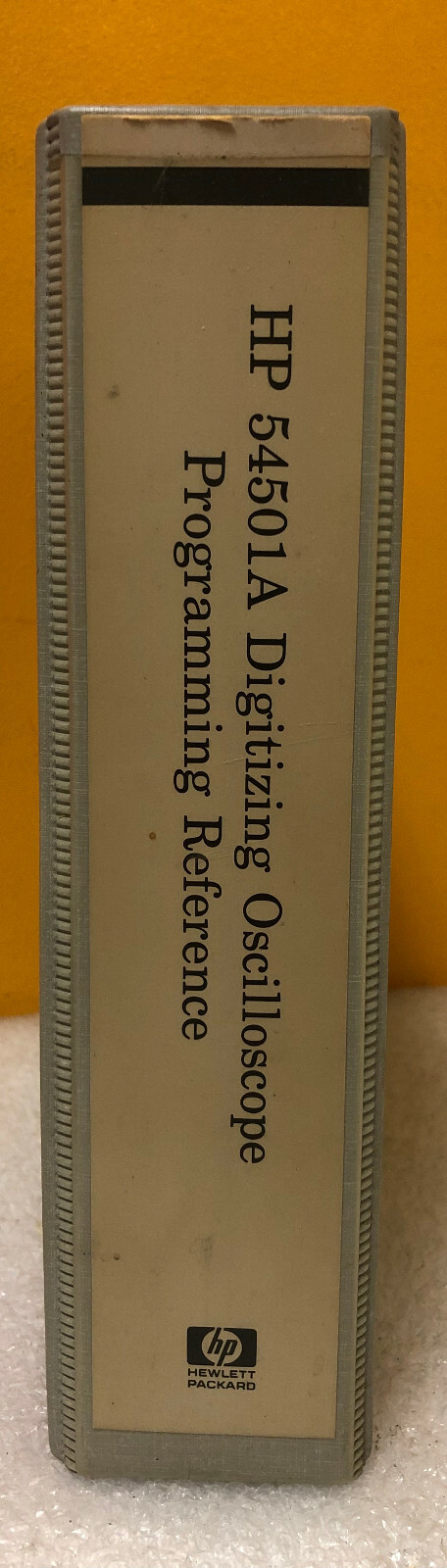 HP / Agilent 54501-90901 HP 54501A Digitizing Oscilloscope Programming ...