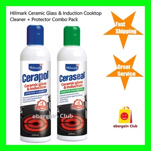 Hillmark Ceramic Glass & Induction Cooktop Cleaner & Protector Cerapol ...