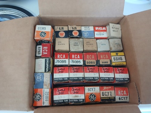Lot Of Misc RCA, Westinghouse, GE Vacuum Tubes Most Tested NOS #1 | eBay