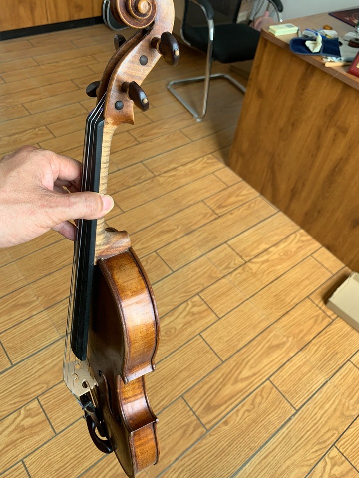 100+ years old German Violin with Lable Restored by Our Luthier 4/4 ...