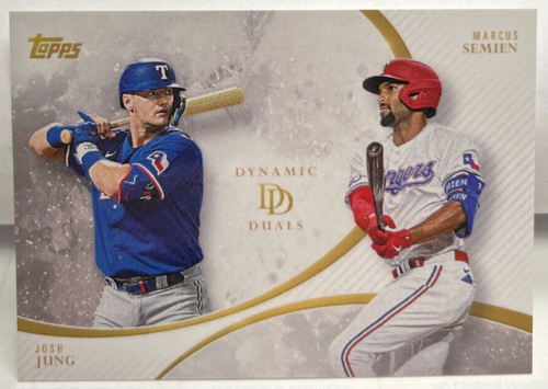 Josh Jung/Marcus Semien 2023 Topps Dynamique Roues RC #3 - Texas ...