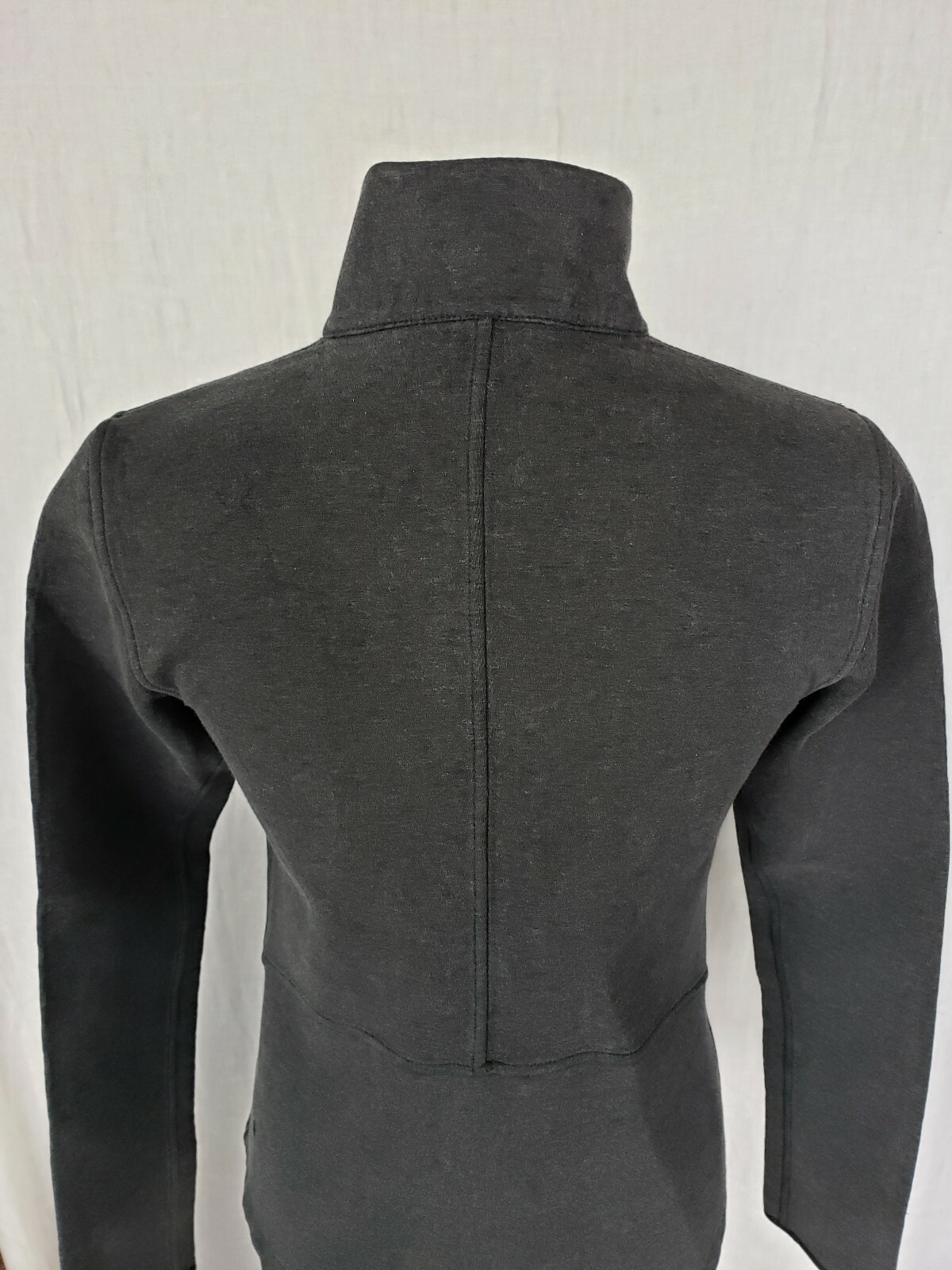 EUC Lululemon Insculpt Jacket Full Zip Womens Size 8 Heathered Black ...