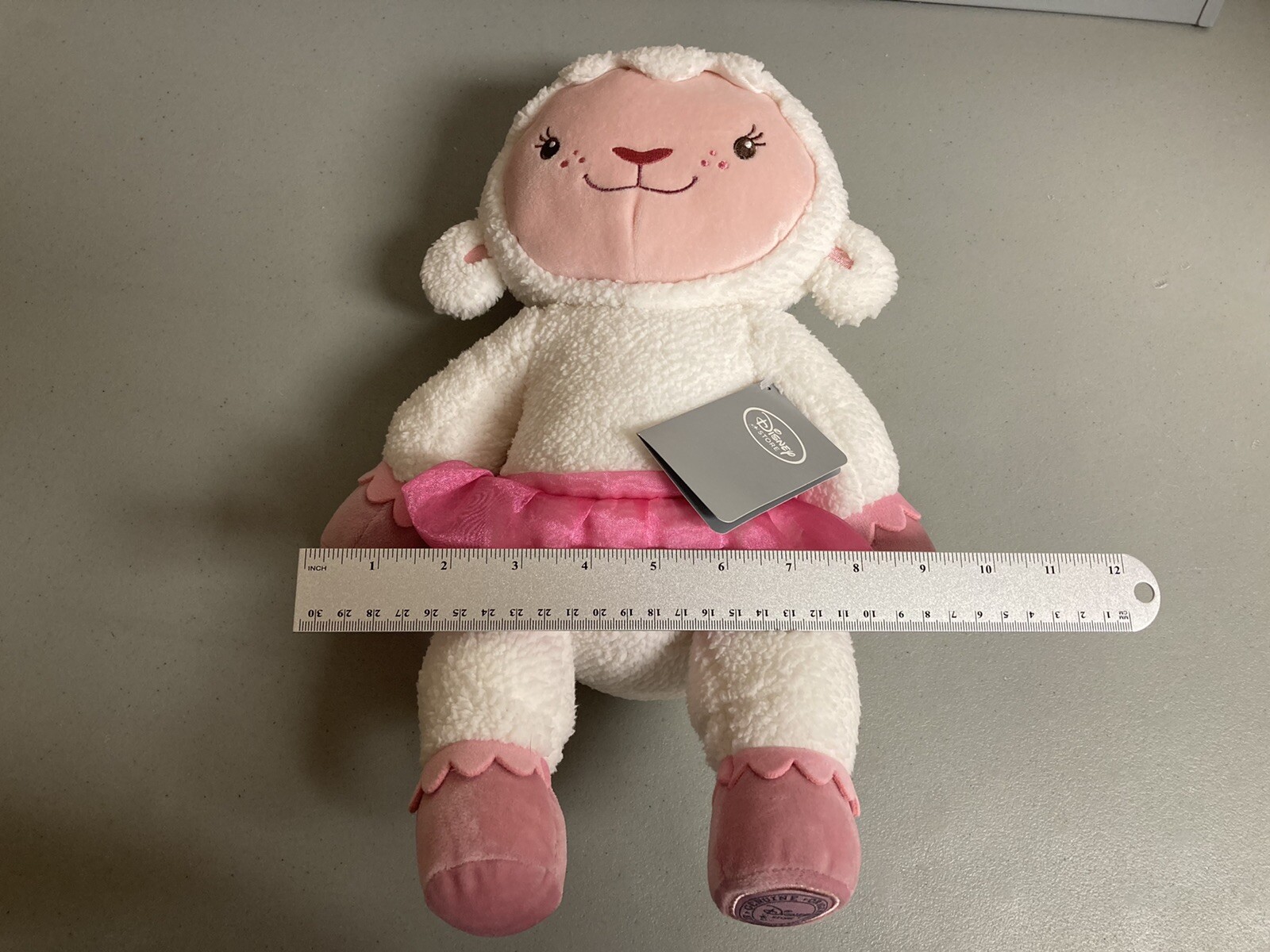 Disney Store Authentic Lambie 15” Medium Plush - Doc McStuffins - New ...