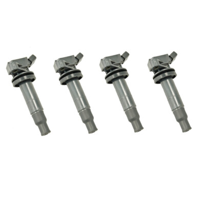 New Ignition Coil 4 Pack For Toyota Corolla Chevy Prizm Pontiac 1.8L ...