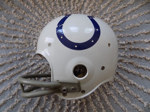 Vintage RIDDELL KRA-LITE Football Helmet Baltimore Colts 1968 Super ...