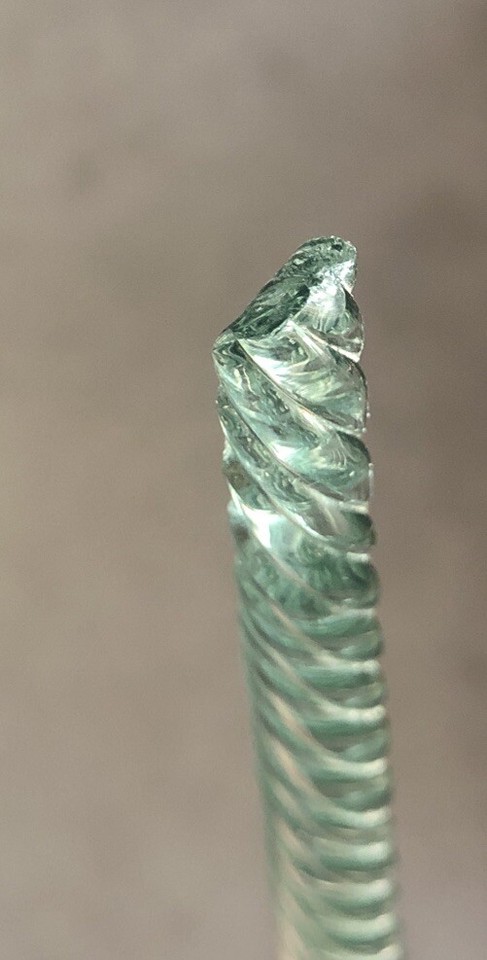 Antique Hand Blown Green Swirled Glass Cane Walking Stick Whimsy Parade Cane 48” | eBay