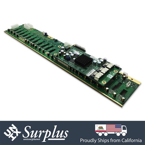 Supermicro 2U 6Gbps SAS-2/SATA Expander Backplane Supports 2.5" 24-Bay ...