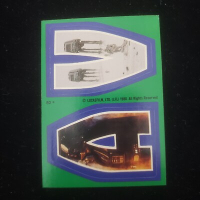 1980 Topps Star Wars Empire Strikes Back Series Sticker #80 | eBay