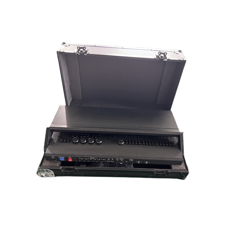 DMX512 controller folding two display T2 motorized led fader light ...