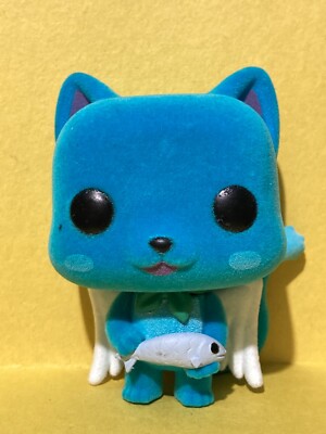 Funko POP Loose Fairy Tail 69 FYE Exclusive Happy Flocked | eBay