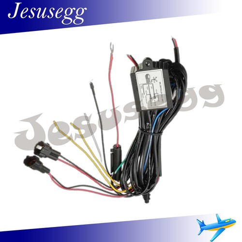 Universal LED Daytime Running Light DRL Relay Harness Automatic On/Off ...
