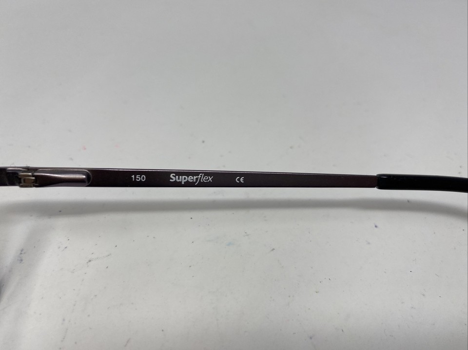 Superflex SF-510 C.2 57-17-150 Gunmetal Metal Full Rim Eyeglasses Frame ...
