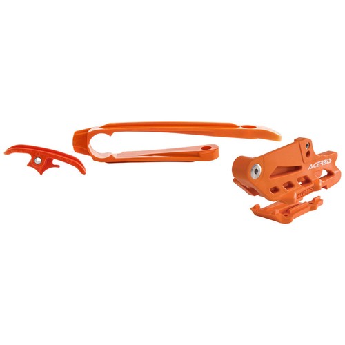 Acerbis Chain Guide and Slider Kit Orange For KTM 300 XC-W (E-Start ...