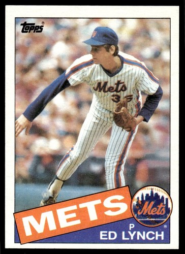 1985 Topps Ed Lynch New York Mets #467 | eBay