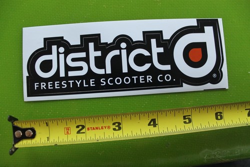District Freestyle Scooter Co D Custom Razor Z35B Vintage Skateboarding ...