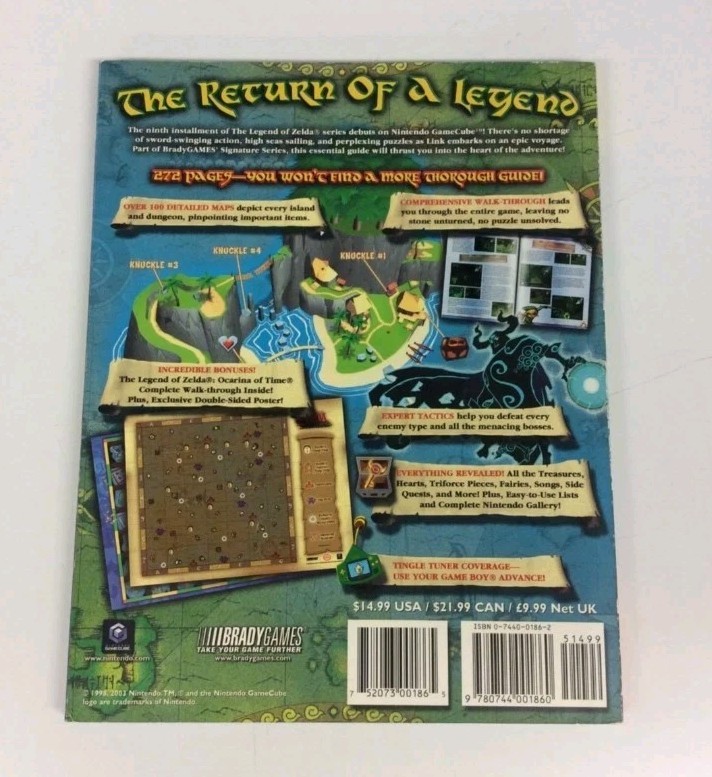 The Legend of Zelda: The Wind Waker Official Strategy Guide Brady No ...