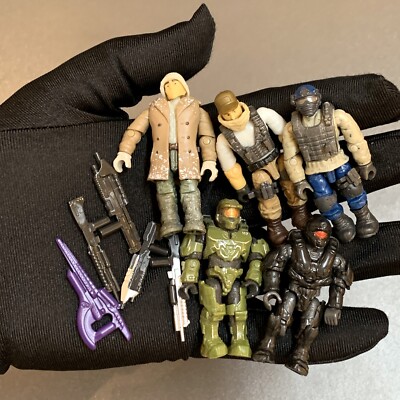 5 MEGA Construx BLOKS CALL OF DUTY COD WW2 winter Firebreak Mini ...