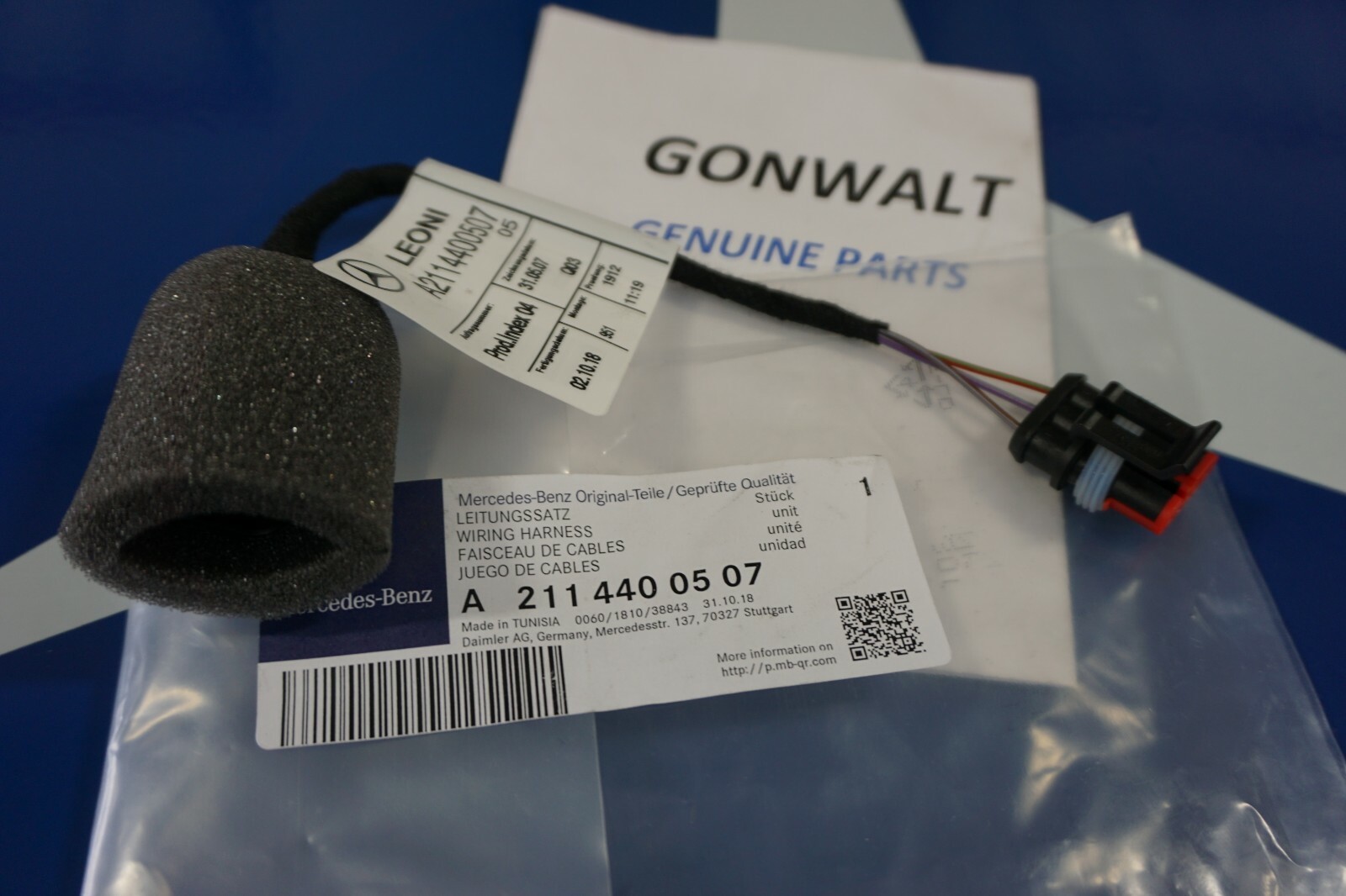 2114400507 Mercedes Benz OE Factory Genuine Fuel Pump Sender Wiring ...