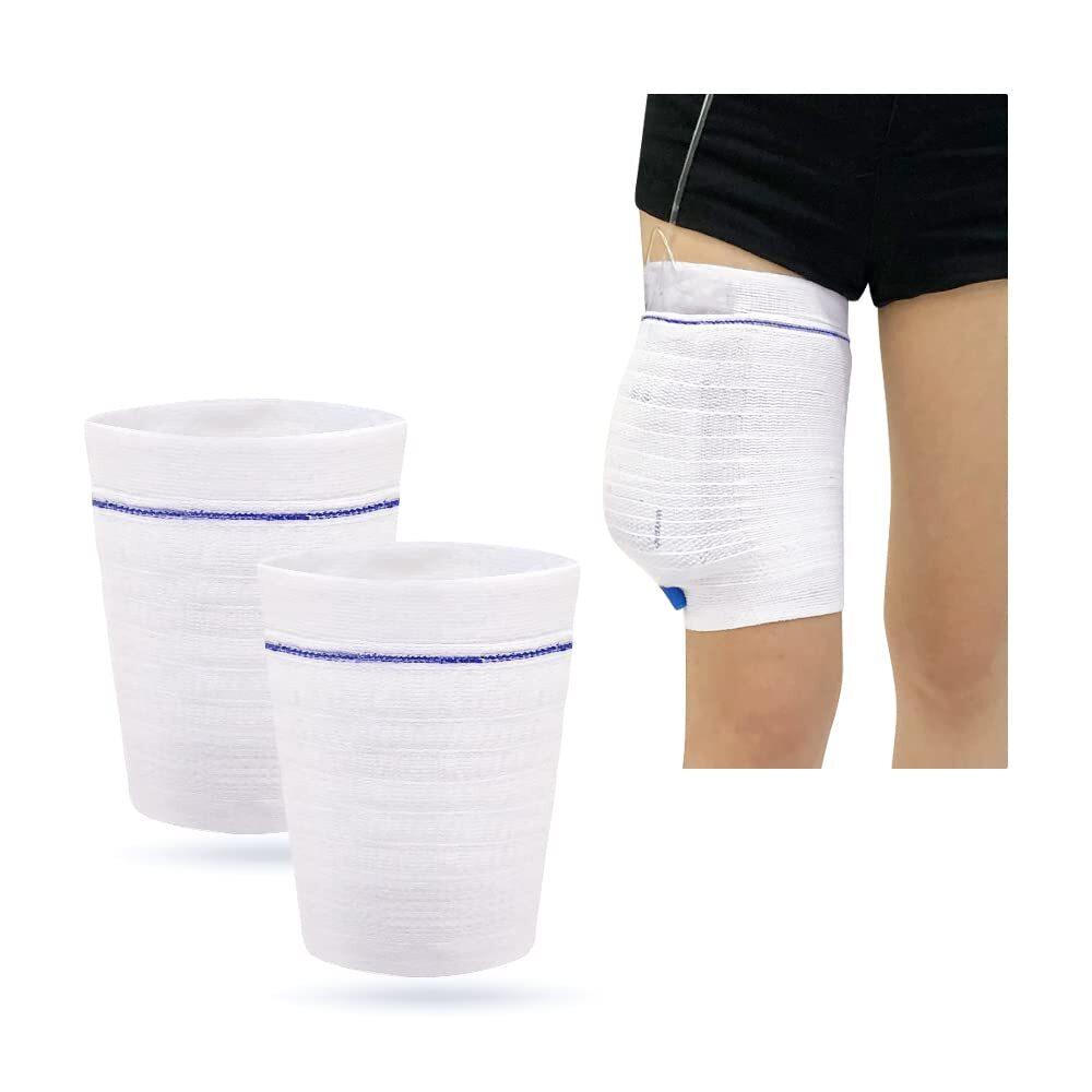 Catheter Leg Bag Holder Covers Cath Secure Nephrostomy Tube ...