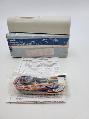 Bosch DS150i Passive Infrared Request-to-Exit Motion Detector Wall ...
