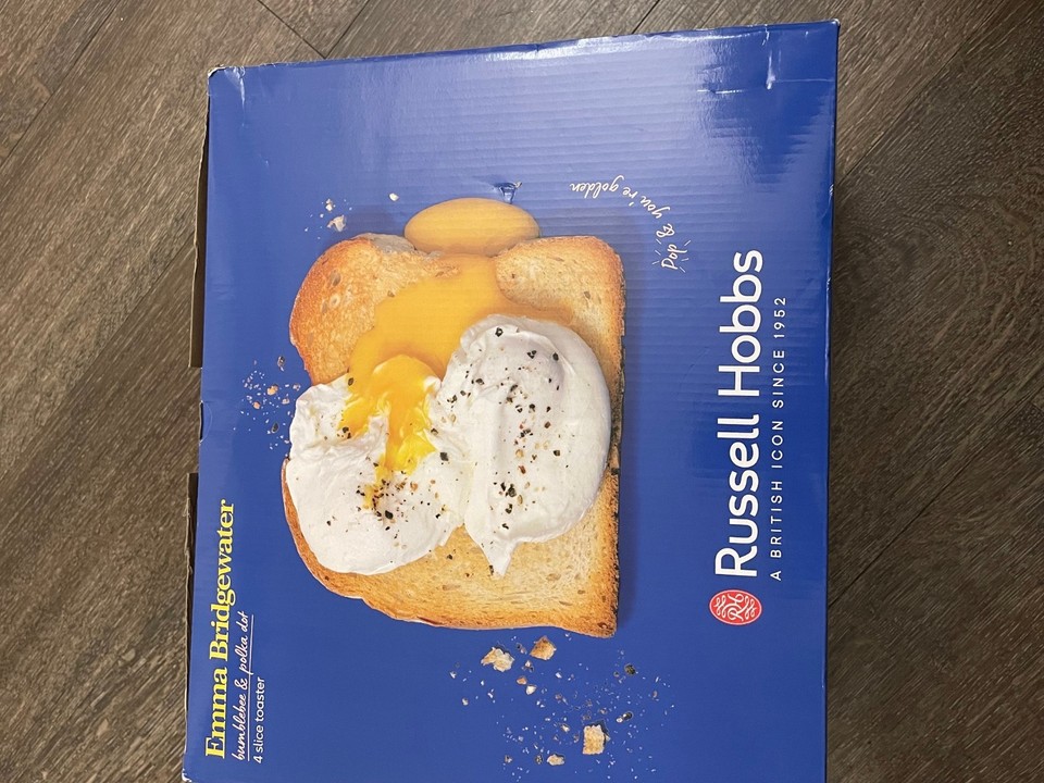 Russell Hobbs Emma Bridgewater Bumble Bee & Polka Dot 4 Slice Toaster ...