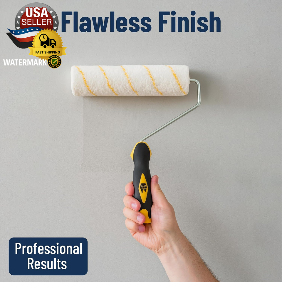 Bates - Paint Tray Set, Paint Rollers, Paint Brushes for Wall, Tray ...