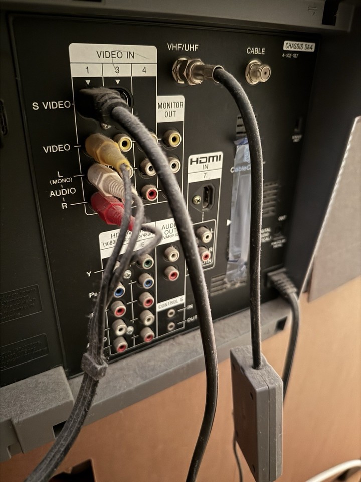 Sony Wega Triniton 36” (screen size 32”) Retro Gaming TV model KD ...