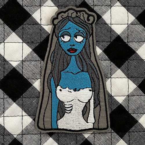 Emily Corpse Bride Patch Tim Burton Gothic Halloween Iron On Patch | eBay