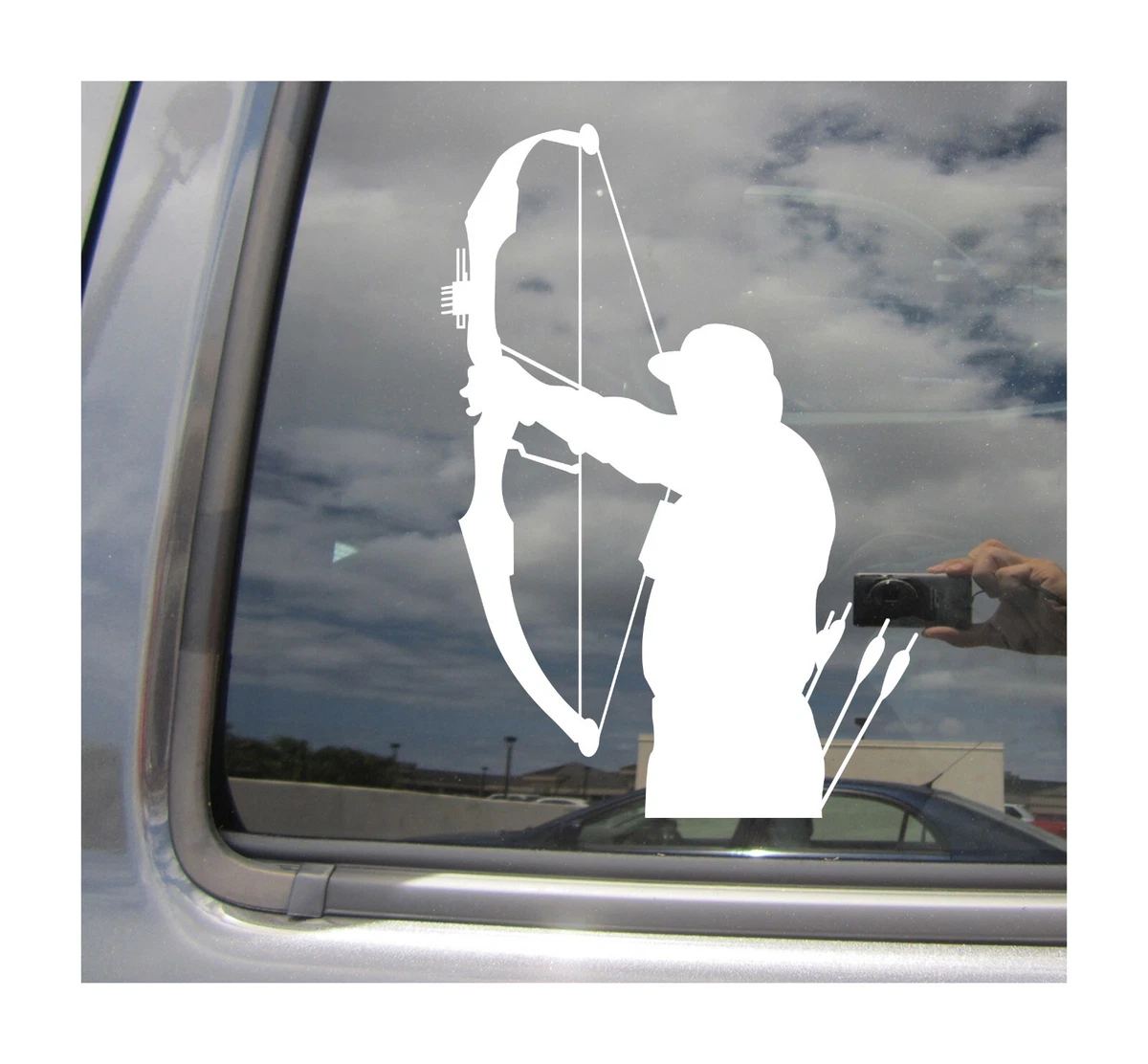 Compound Bow And Arrow Decal