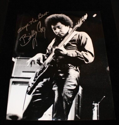 Billy Cox Autographed Signed Jimi Hendrix Bassist Woodstock 11x14 Photo ...