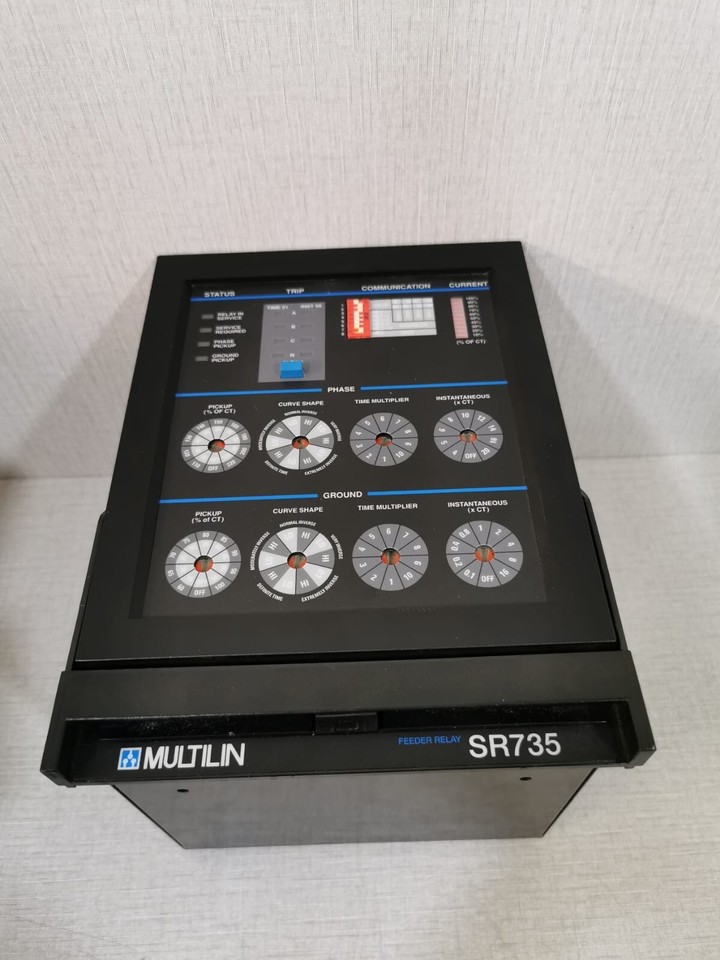 MULTILIN SR735 / 735-5-5-125-485-DEMO FEEDER RELAY VER. 25D141D1.000 ...