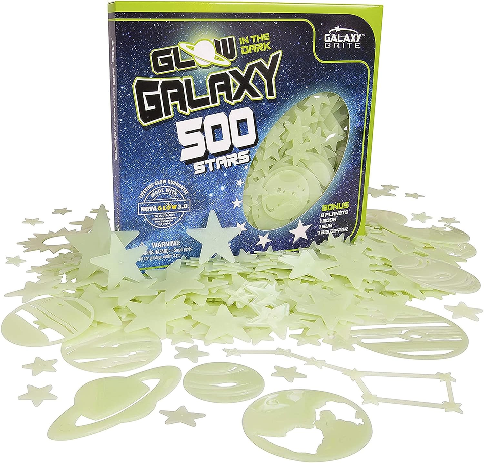 Glow in the Dark Stars for Ceiling, 500-Count, Largest Ceiling Glow ...