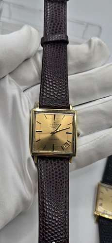 Vintage Zenith Square Watch With Date | eBay